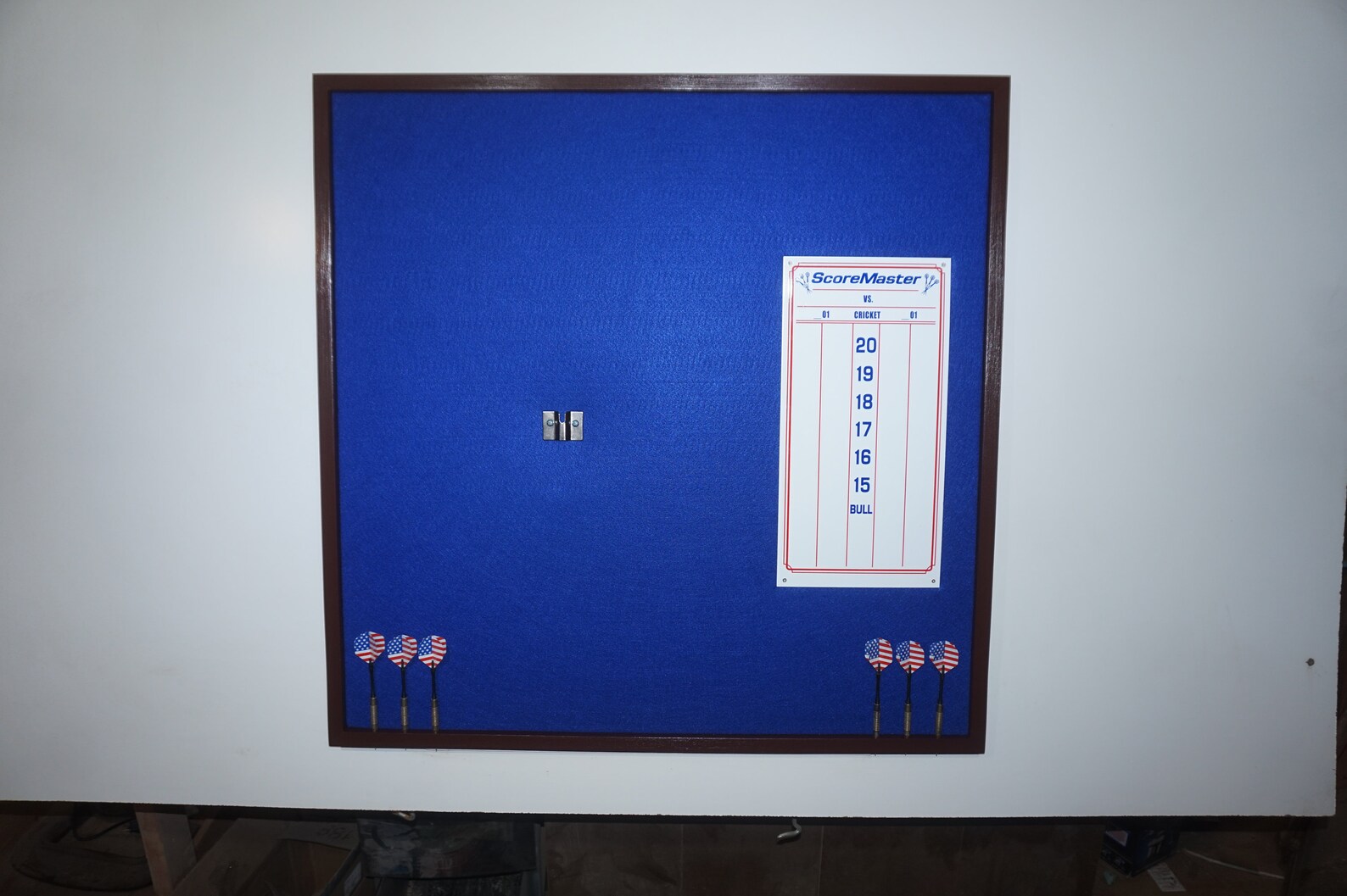 Custom Royal Blue and Black Dart Board Backboard W/winmau - Etsy