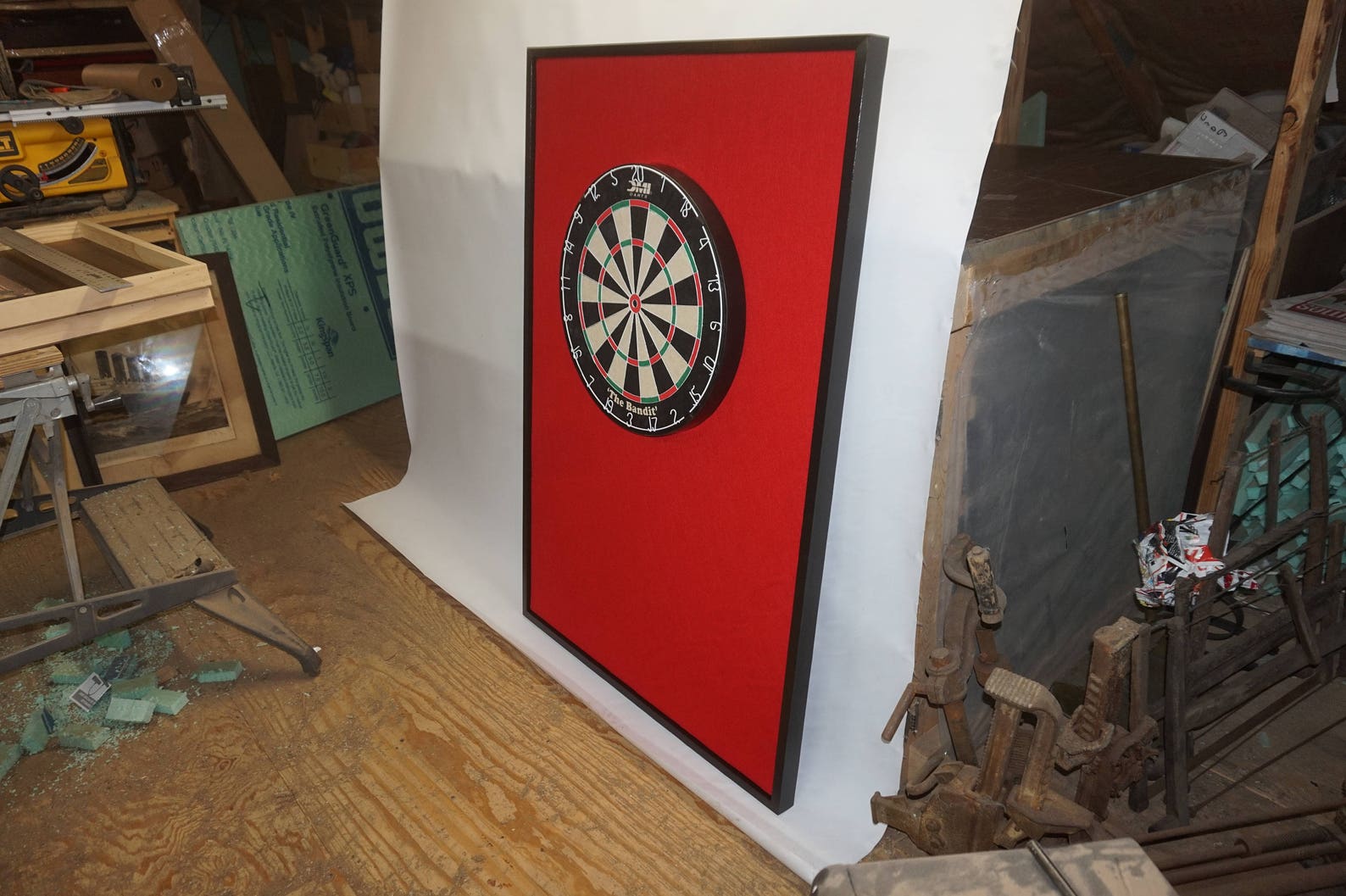 JUMBO 48 X 32 Extra Long Red Dart Board Backboard - Etsy