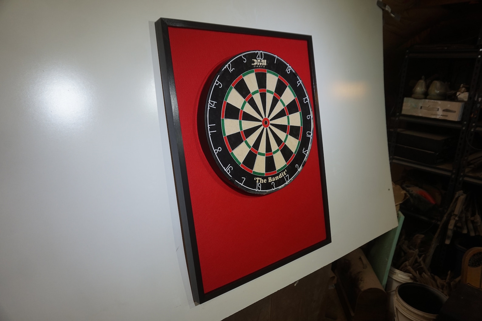 Low Ceiling Dartboard Backboard W/raised/off Center Mount and - Etsy