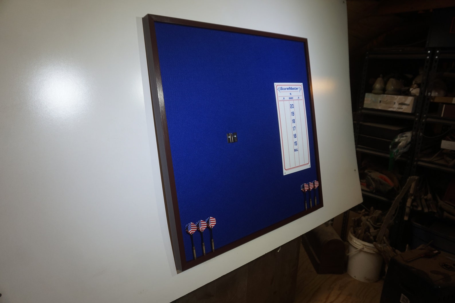 Custom Royal Blue and Black Dart Board Backboard W/winmau - Etsy