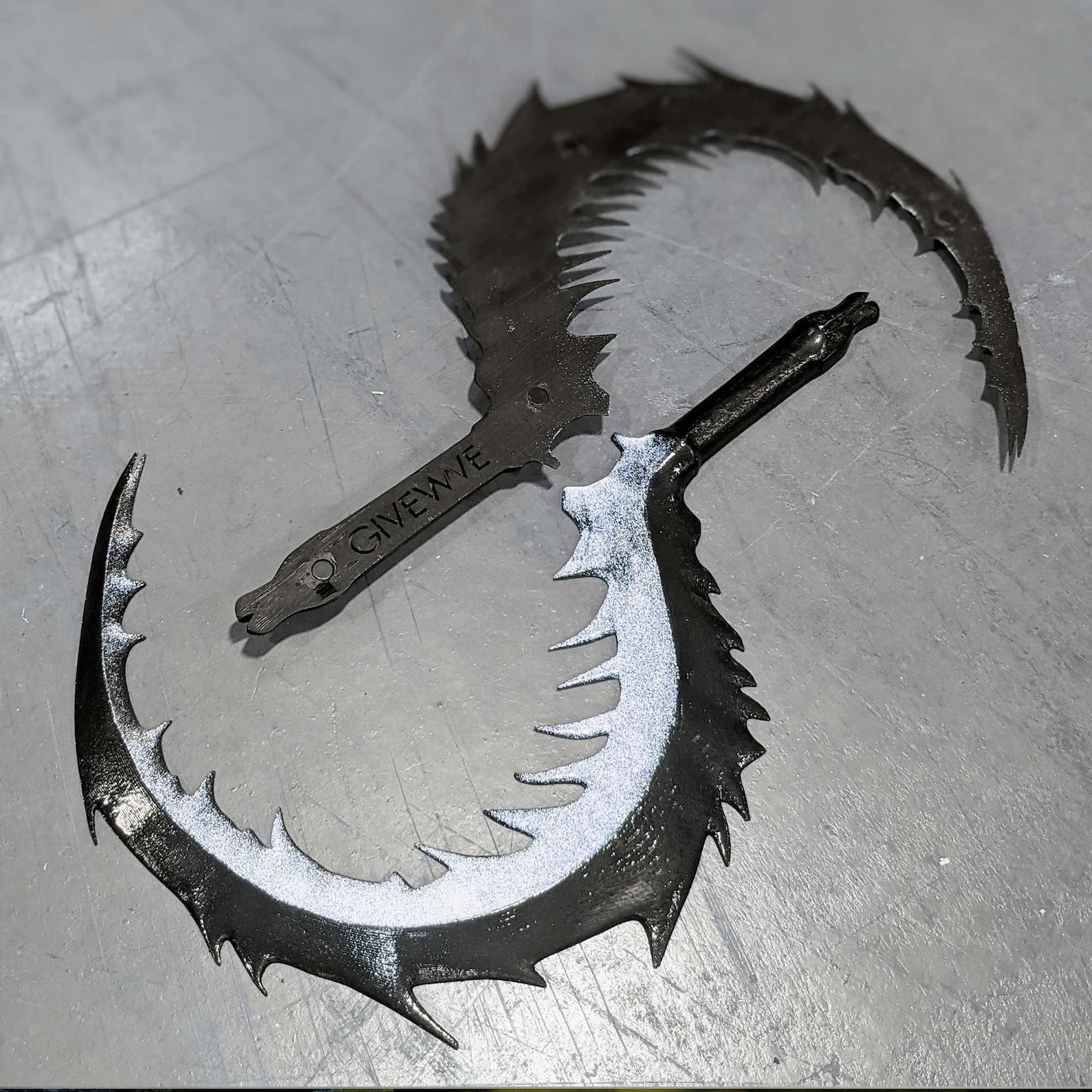 Split Apart Sickle Prop ( MKX ) DIY & RTW - Etsy
