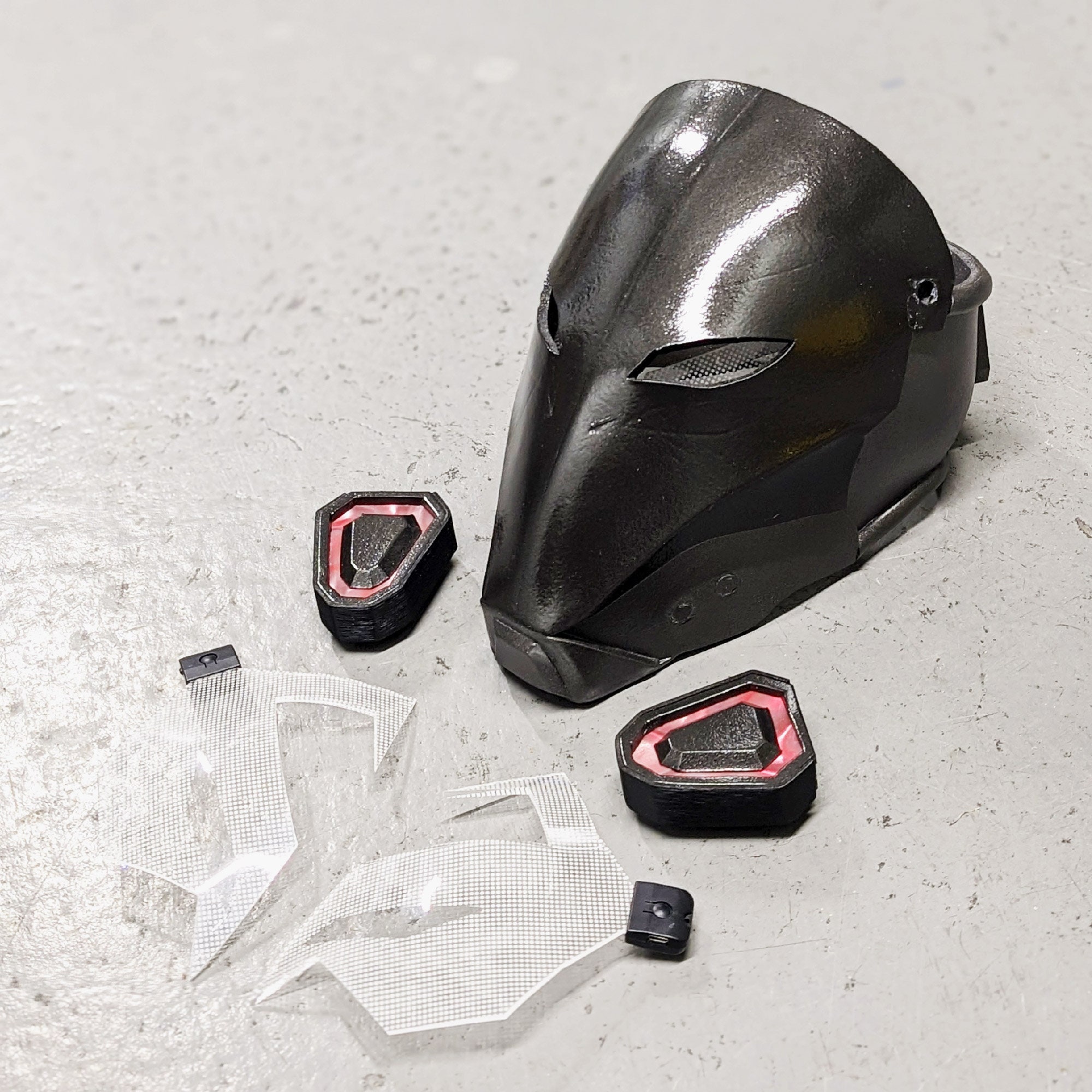 Earth 42 Prowler Miles G Morales Helmet: EVA Foam Cosplay DIY Kit / RTW ...