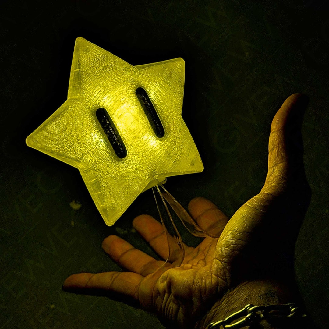 Video Game Light up Floating Power Star DIY Kit (cosplay, Convention ...