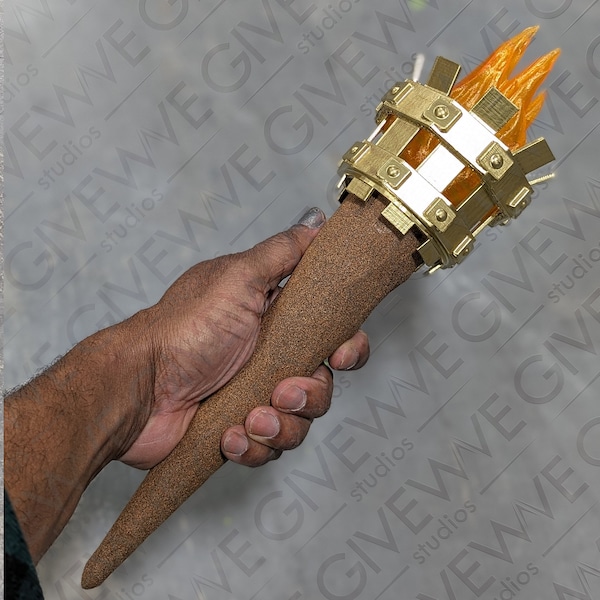 Torch Sconce - Etsy