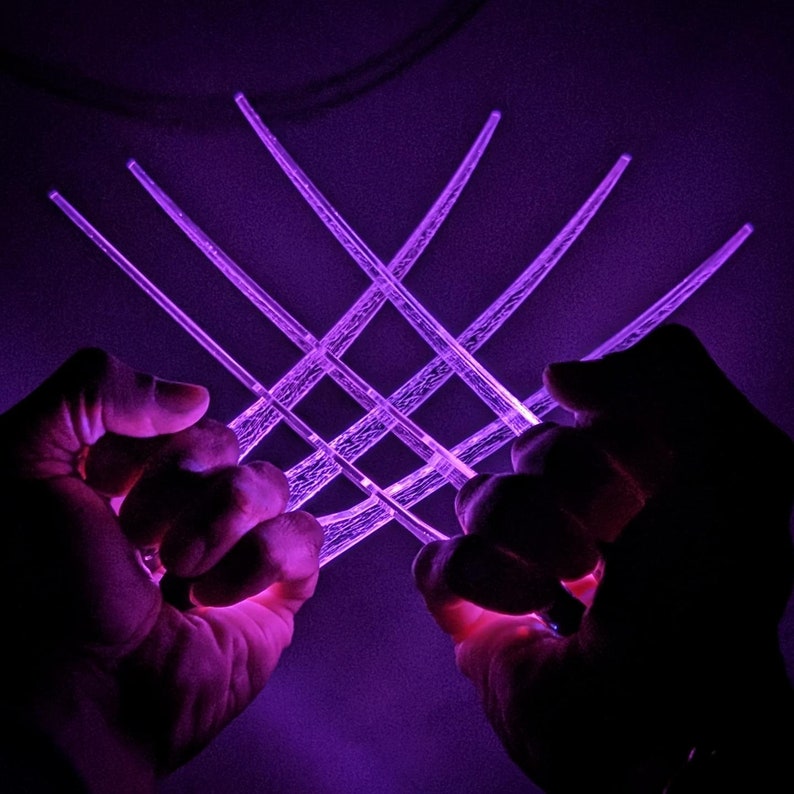 Wolverine Light up RGB LED Claws Prop ( Wolverave ) - Etsy