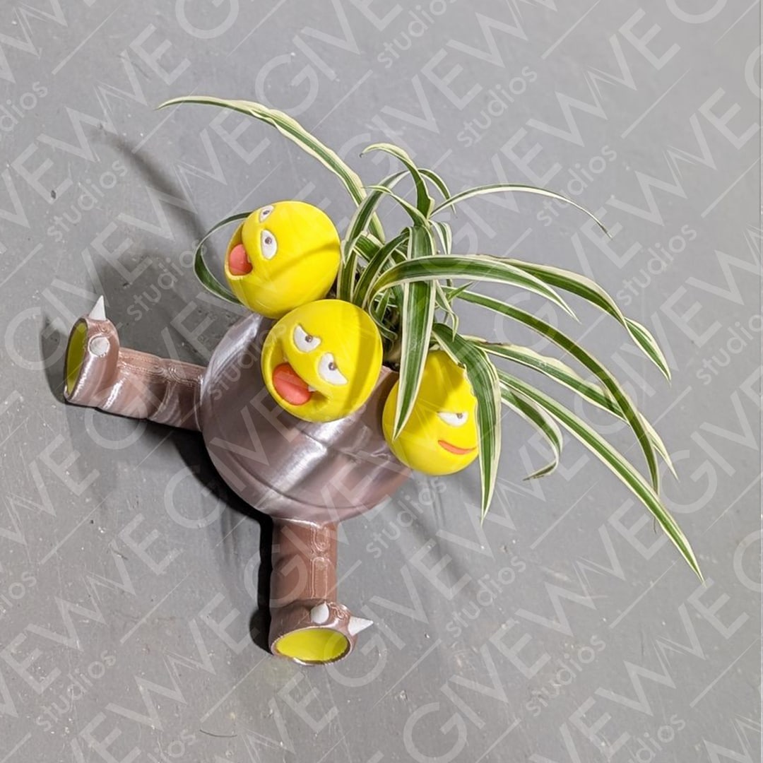 Exeggutor 3d Printed Planter RTP / DIY - Etsy
