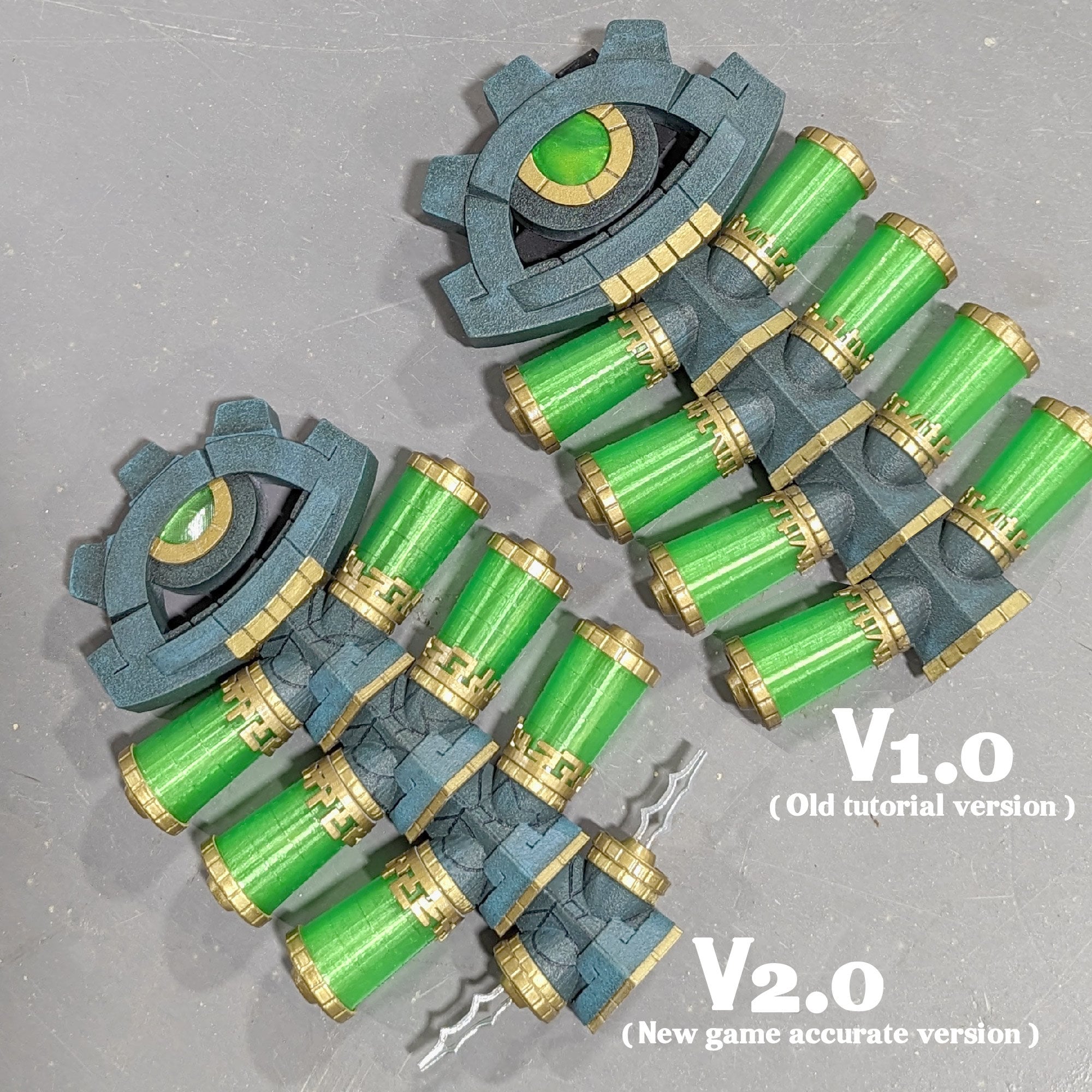 TOTK Link Zonai Battery Cel ( Cosplay, Convention, Costume, Prop ...