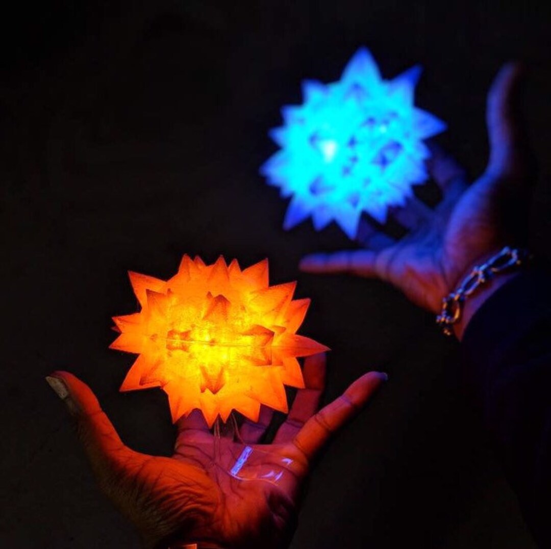 LED Floating Ice / Explosion Ball Prop ( Cosplay, Costume, Halloween ...