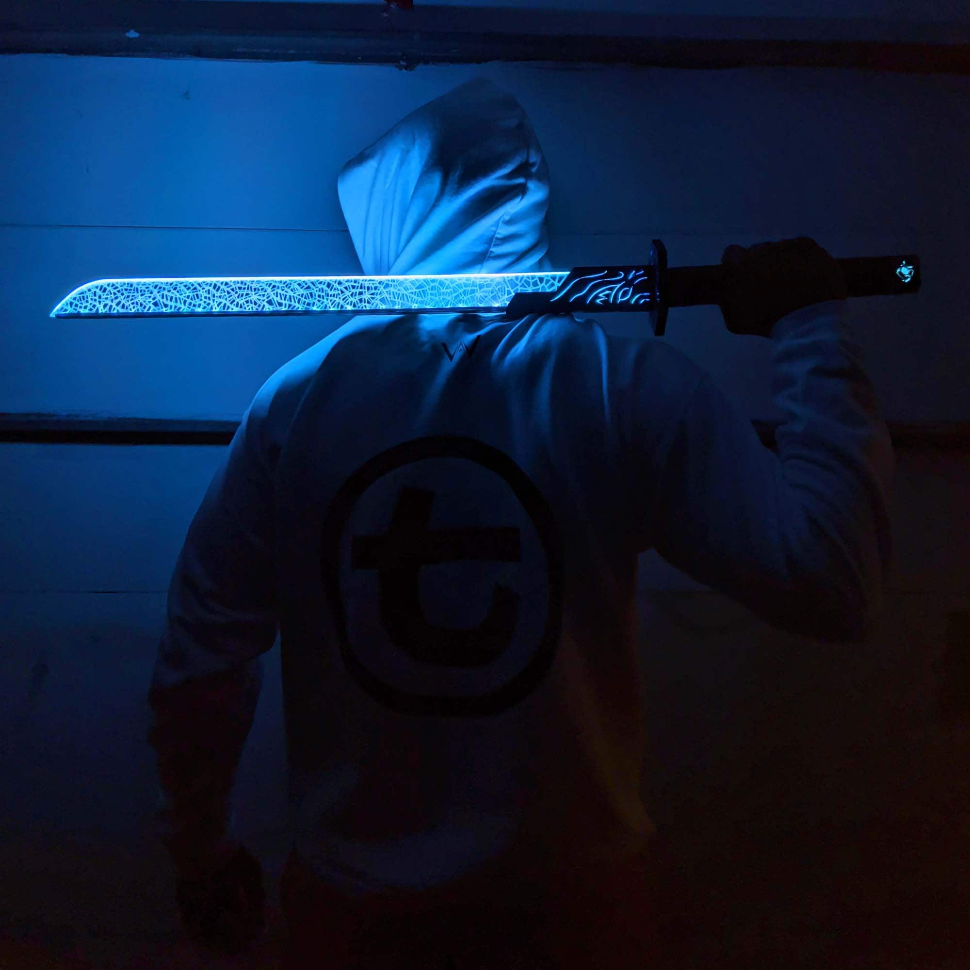 Light up LED Katana DIY Kit ( Cosplay, Halloween, Comiccon, Convention ...