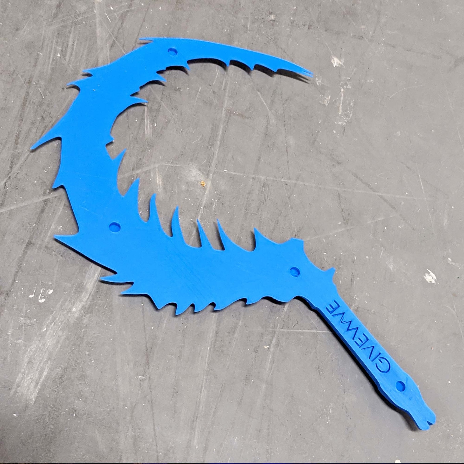 Split Apart Sickle Prop MKX DIY & RTW - Etsy