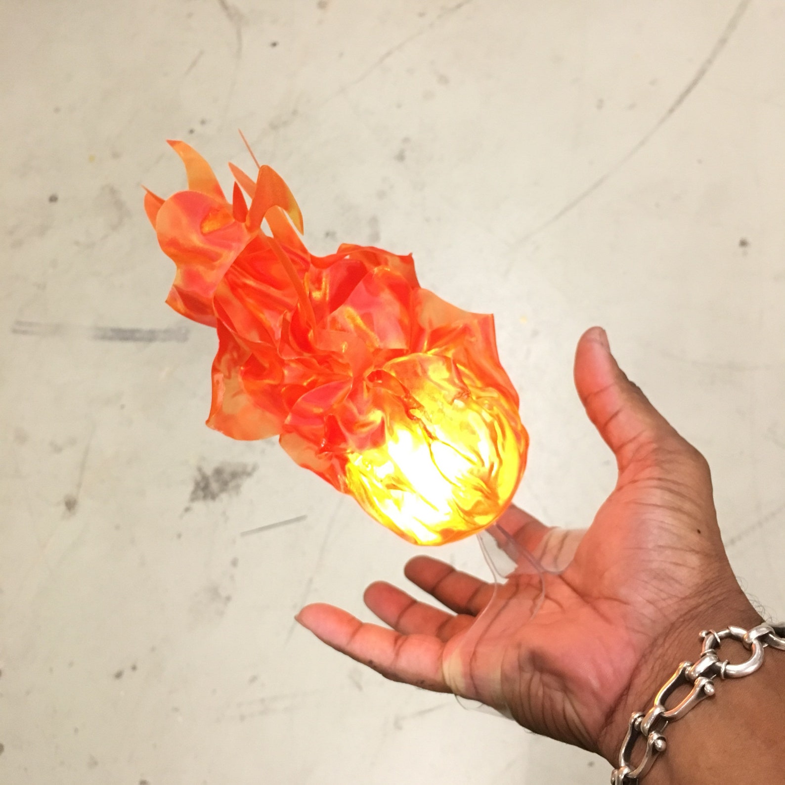 Floating Fireball Prop 2.0 Cosplay, Convention, Halloween - Etsy