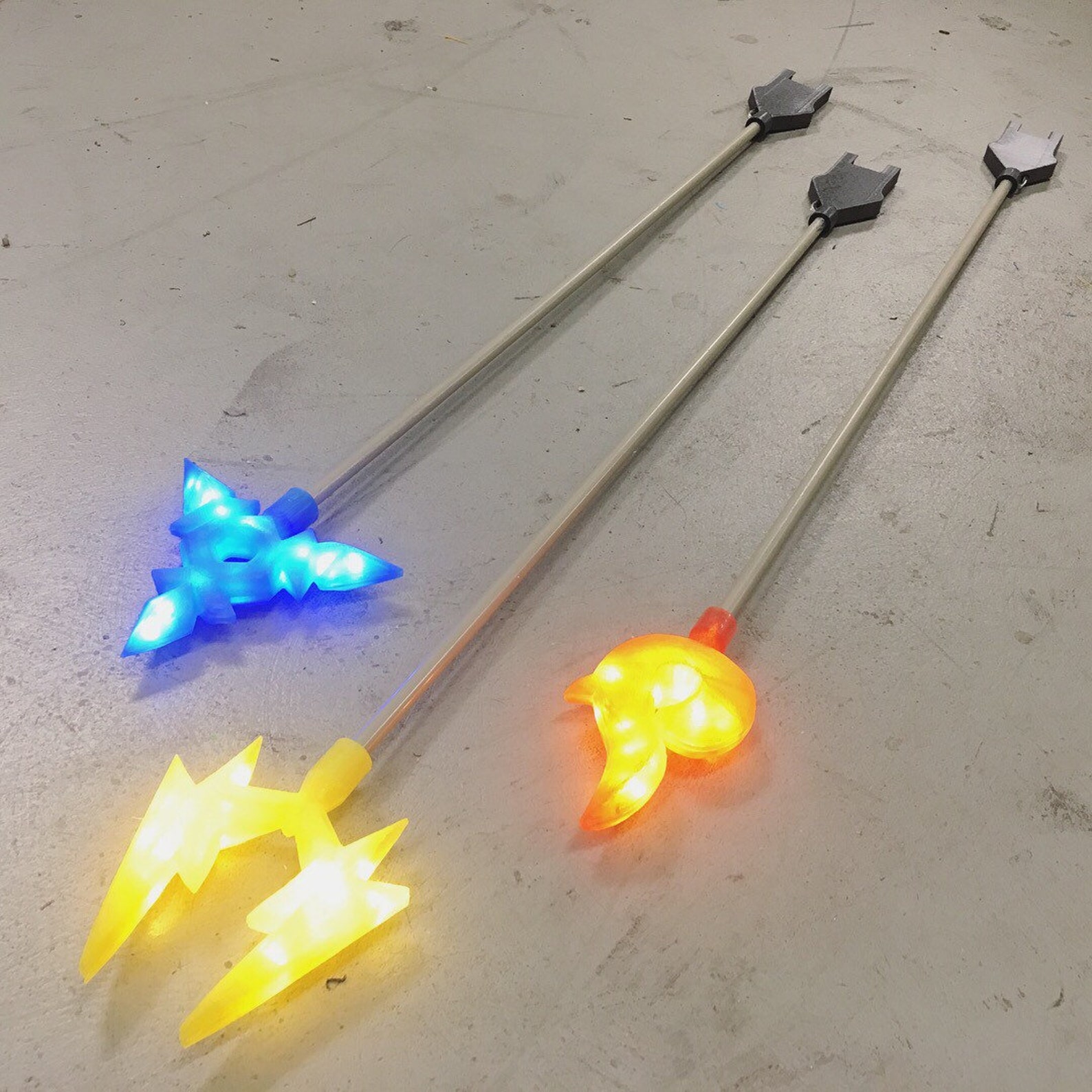 LED BOTW TOTK Elemental Arrows ( Convention, Comiccon, Costume, Cosplay ...