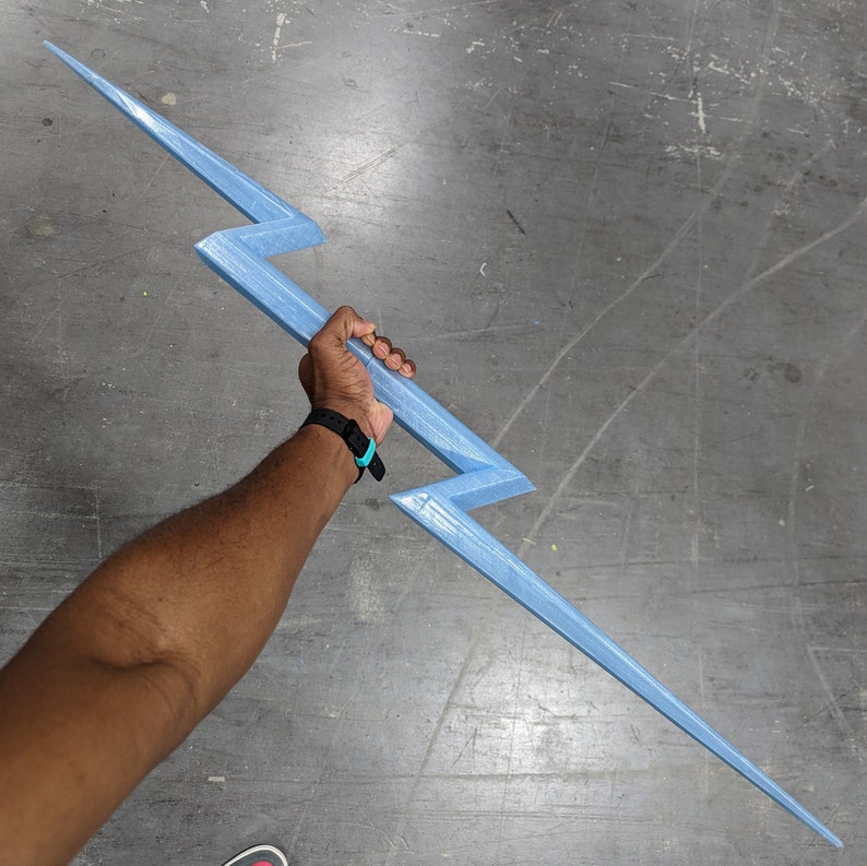 LED Zeus Lightning Bolt Prop DIY Kit - Etsy