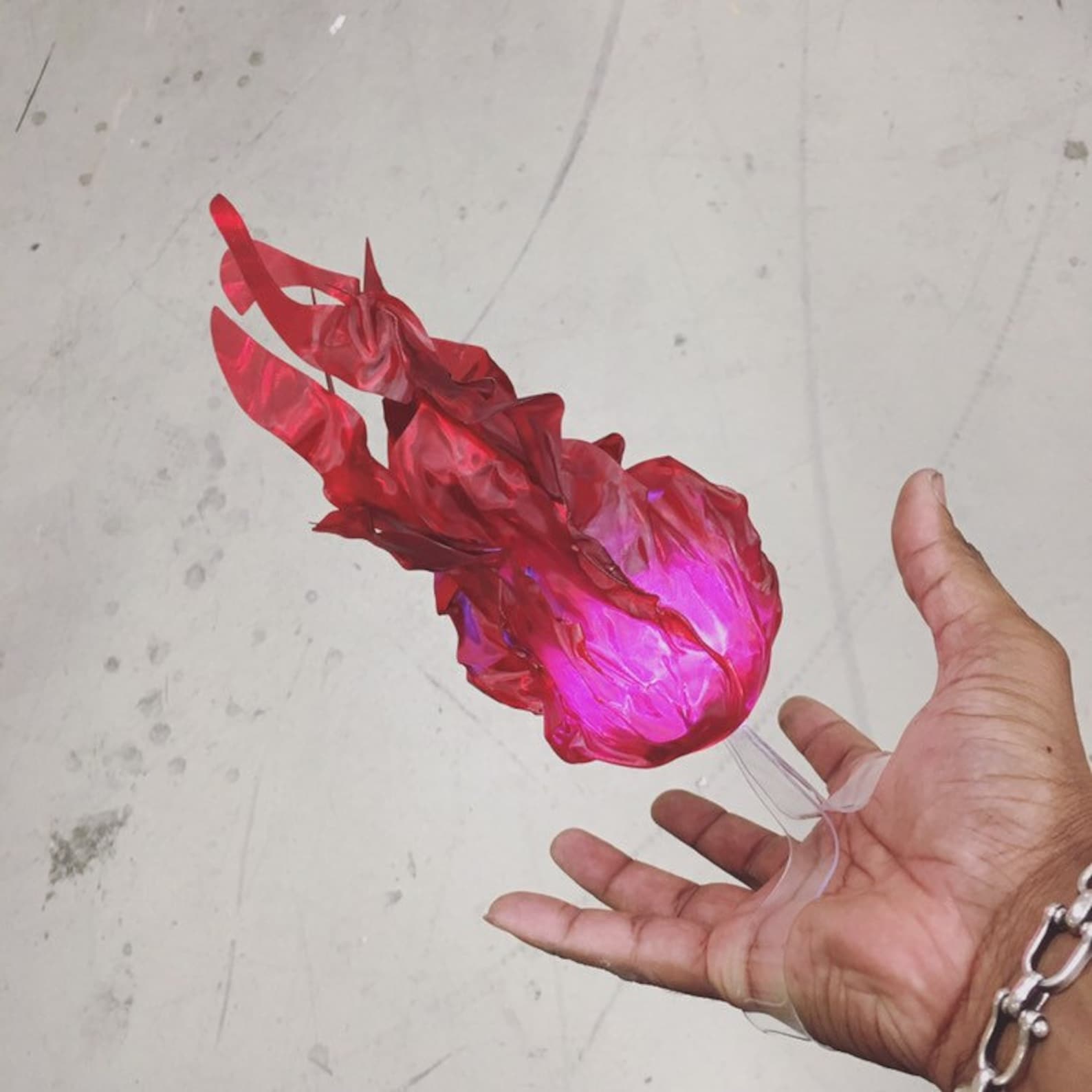 Floating Fireball Prop 2.0 Cosplay, Convention, Halloween - Etsy