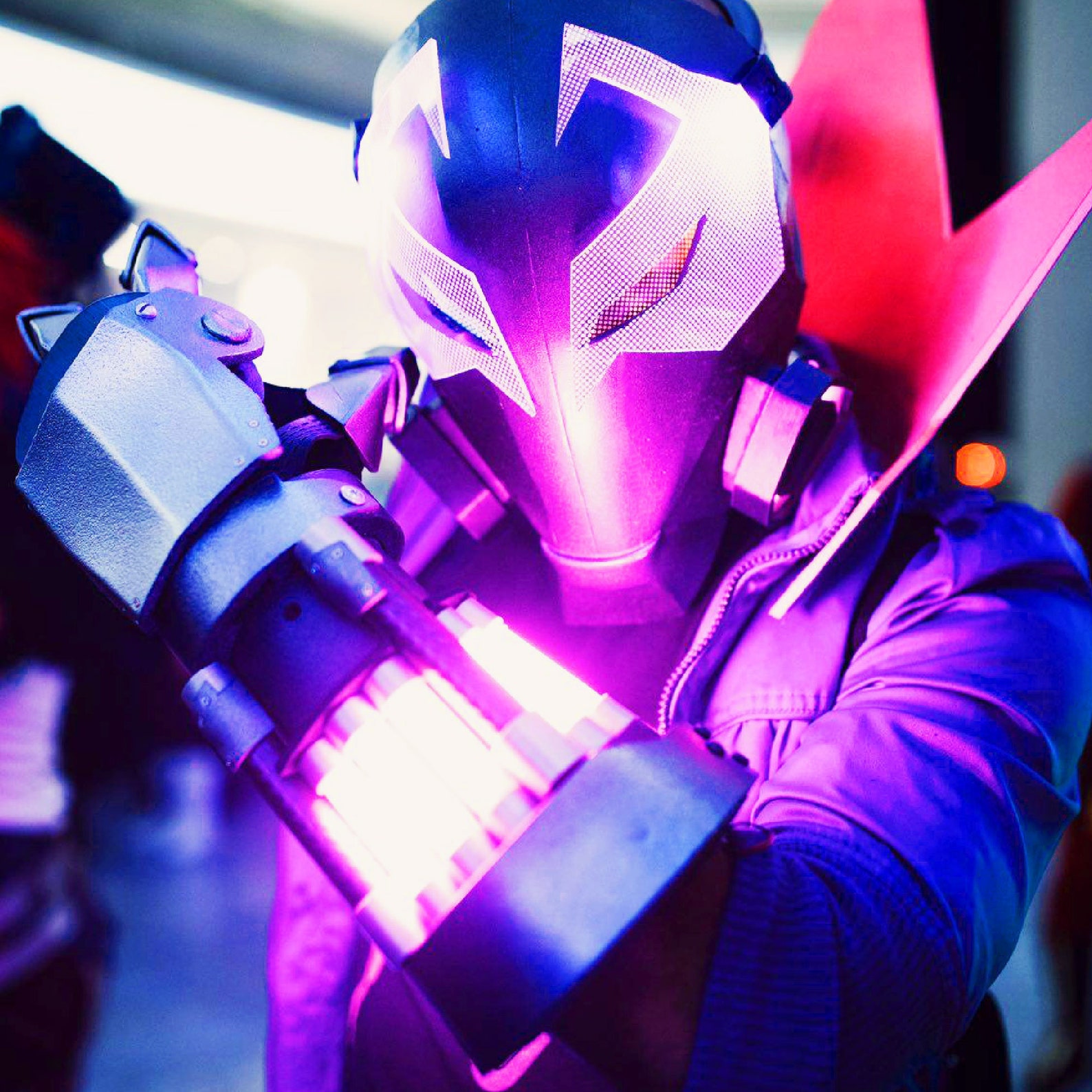 Earth 42 Prowler Miles G Morales Helmet: EVA Foam Cosplay DIY Kit / RTW ...