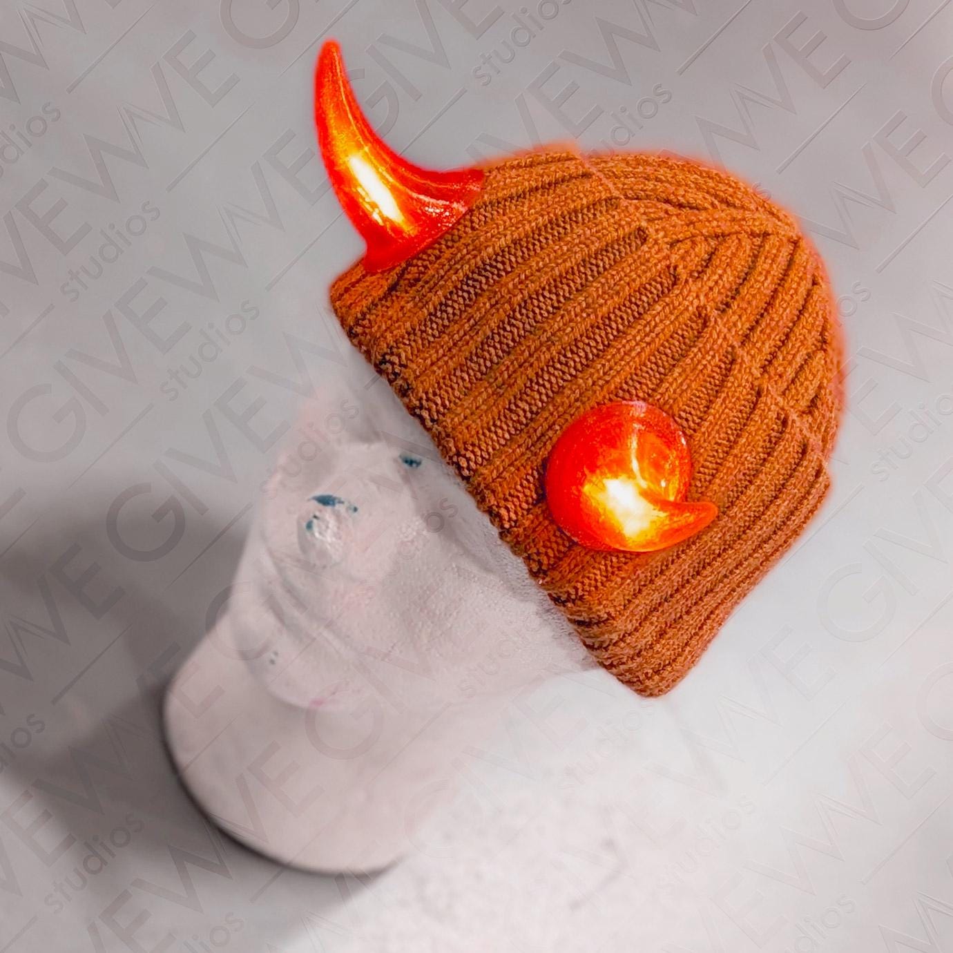 LED Magnetic Horn Prop DIY ( Costume, Halloween, Cosplay, Convention ...