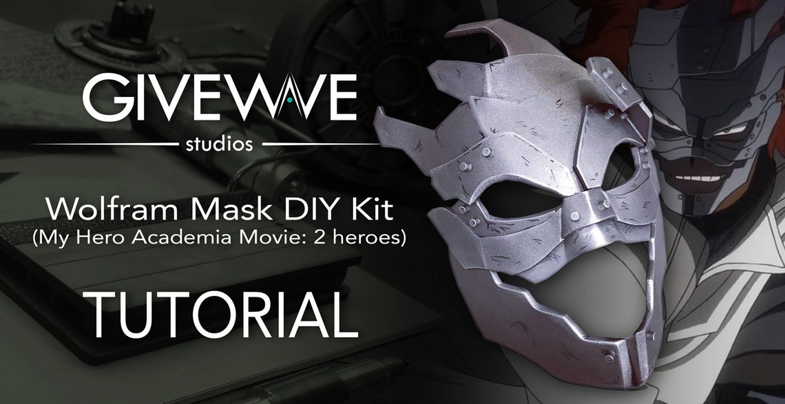 MHA Movie Villain Mask DIY Kit Cosplay Costume Halloween - Etsy