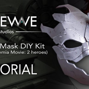 MHA Movie Villain Mask DIY Kit ( Cosplay, Costume, Halloween ) - Etsy