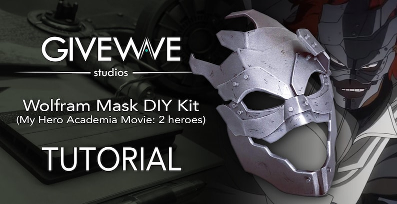 MHA Movie Villain Mask DIY Kit ( Cosplay, Costume, Halloween ) - Etsy