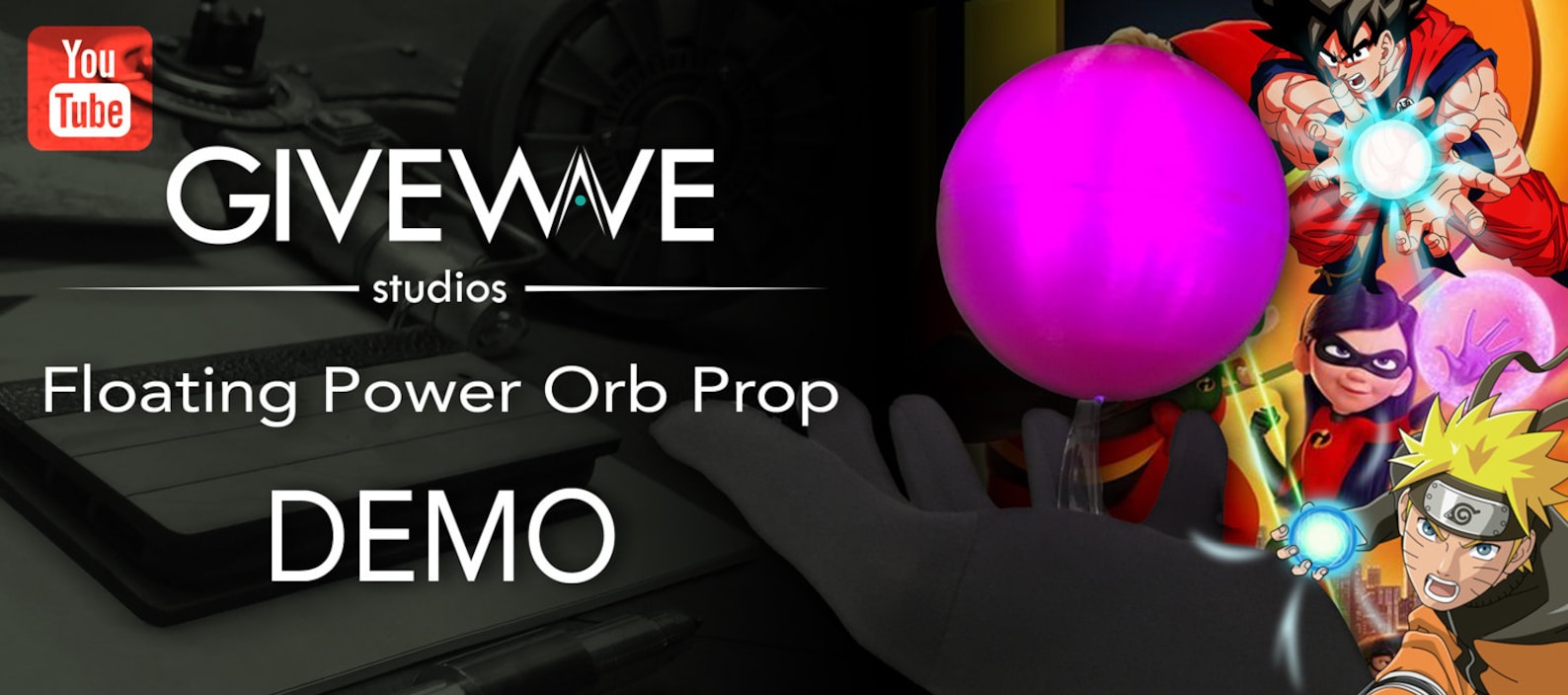 Floating Power Orb Prop ( Comicon, Cosplay, Costume, Convention ) - Etsy