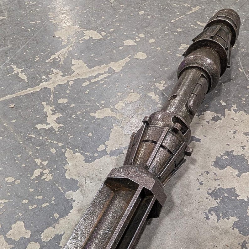 Rey TFA Desert Cosplay Staff : 3D Printed DIY Kit or RTW Cosplay Prop ...