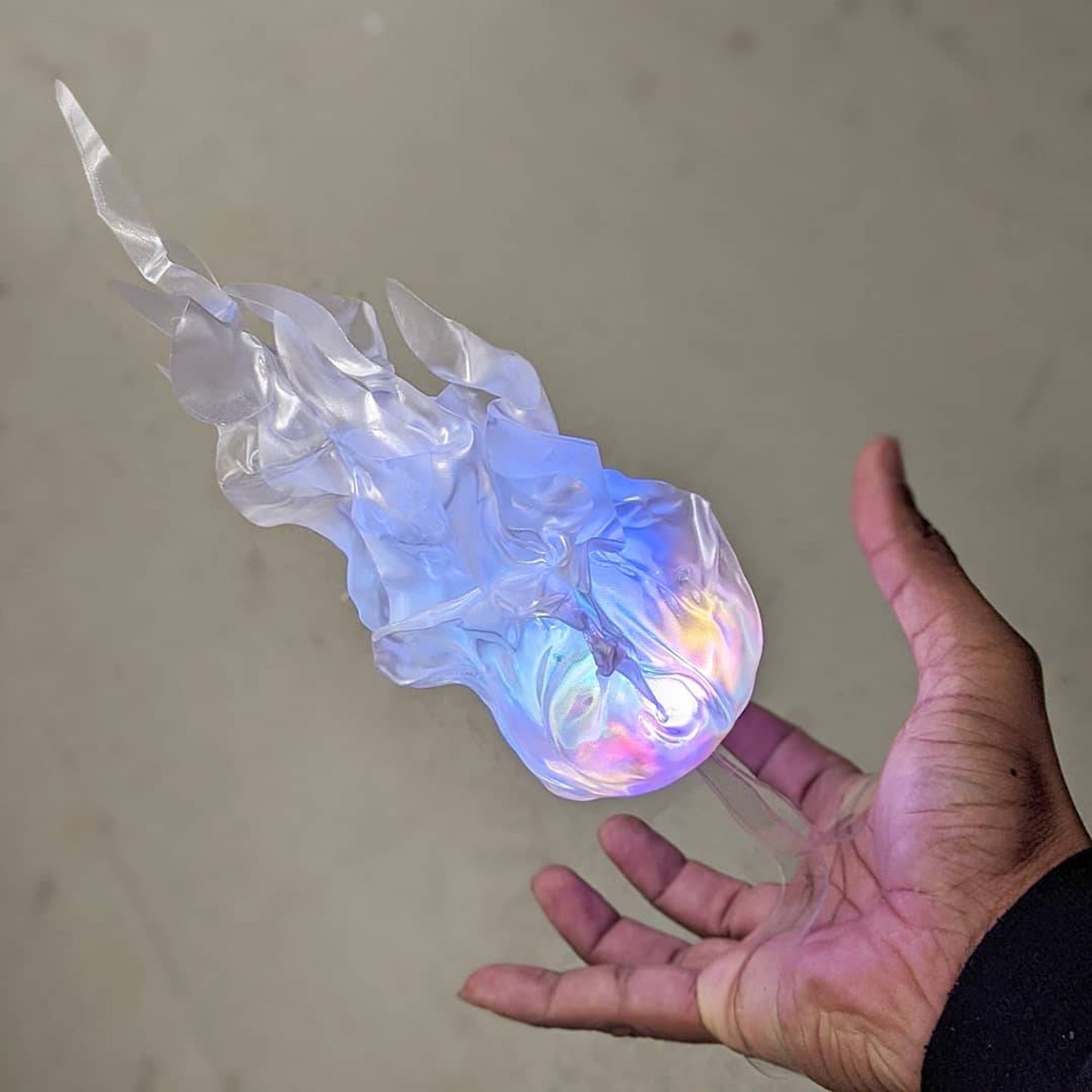 Floating Fireball Prop 2.0 Cosplay, Convention, Halloween - Etsy