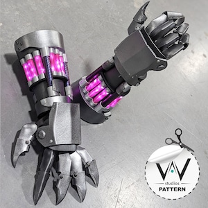 Earth 42 Prowler Miles EVA Foam Gauntlet Digital PDF PATTERNS (cosplay ...