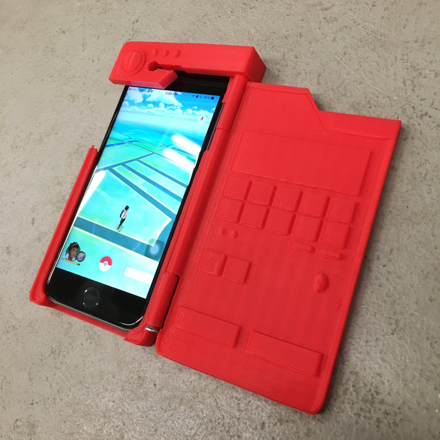 3d Printed Pokemon Pokedex Iphone 4/5/6/6/7/7case DIY KIT - Etsy Finland