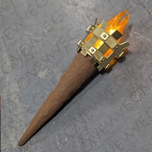 3D Printed Torch Cosplay Costume Accessory - Etsy