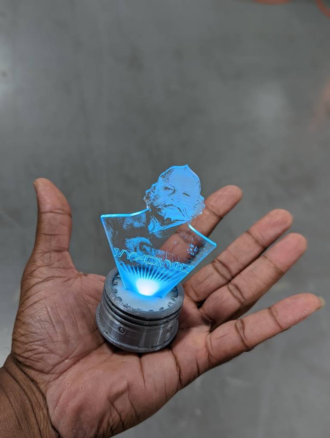 RGB LED SW Hologram Puck ( Cosplay, Costume, Comiccon, Halloween ) - Etsy