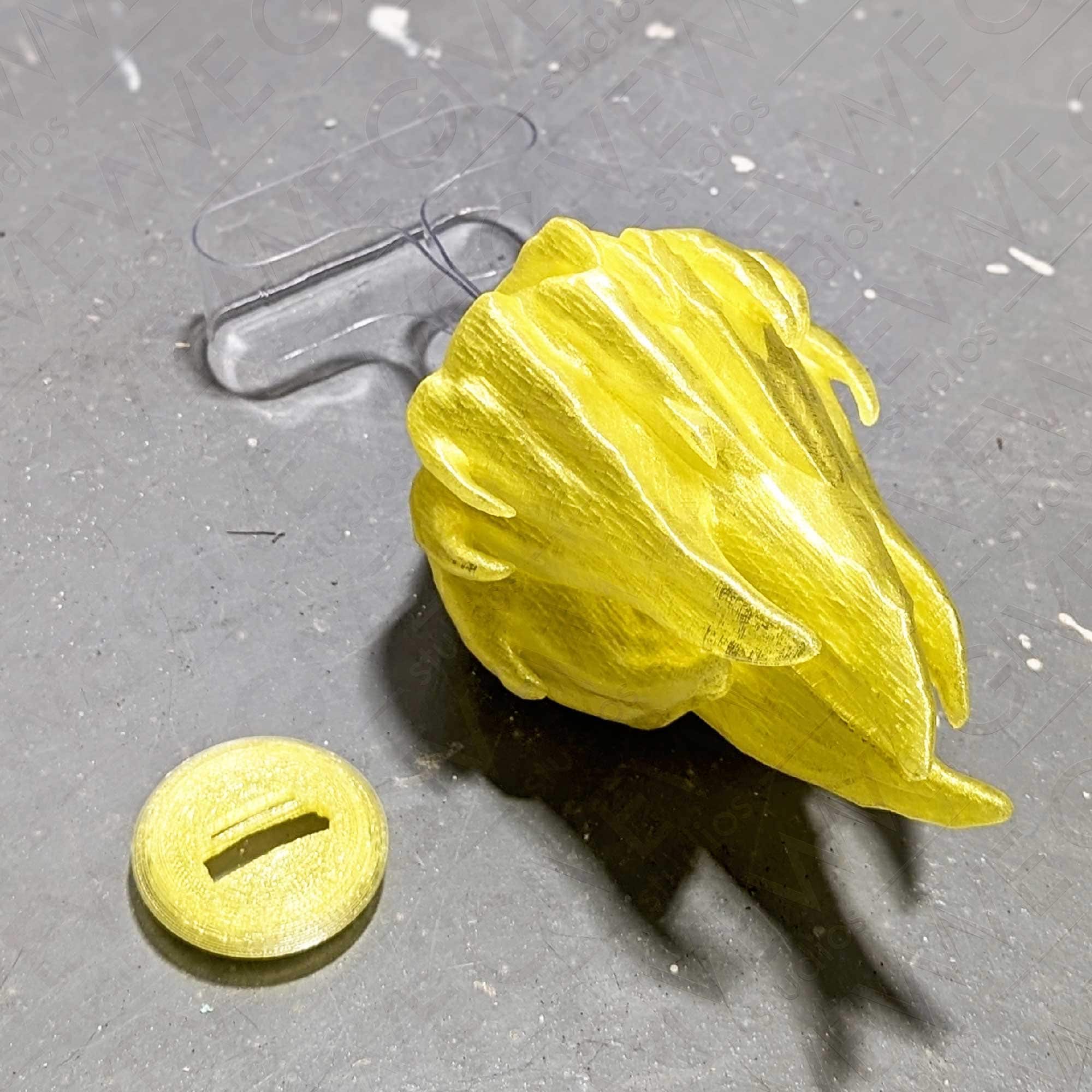 3D Printed Floating Fireball Prop ( Cosplay, Convention, Halloween ...