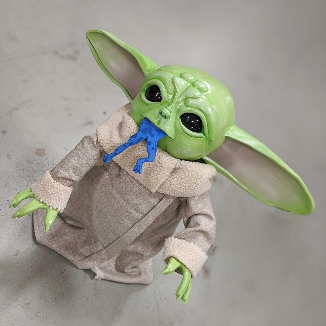 Baby Yoda Grogu Prop DIY Kit (mandalorian, Convention, Cosplay ...