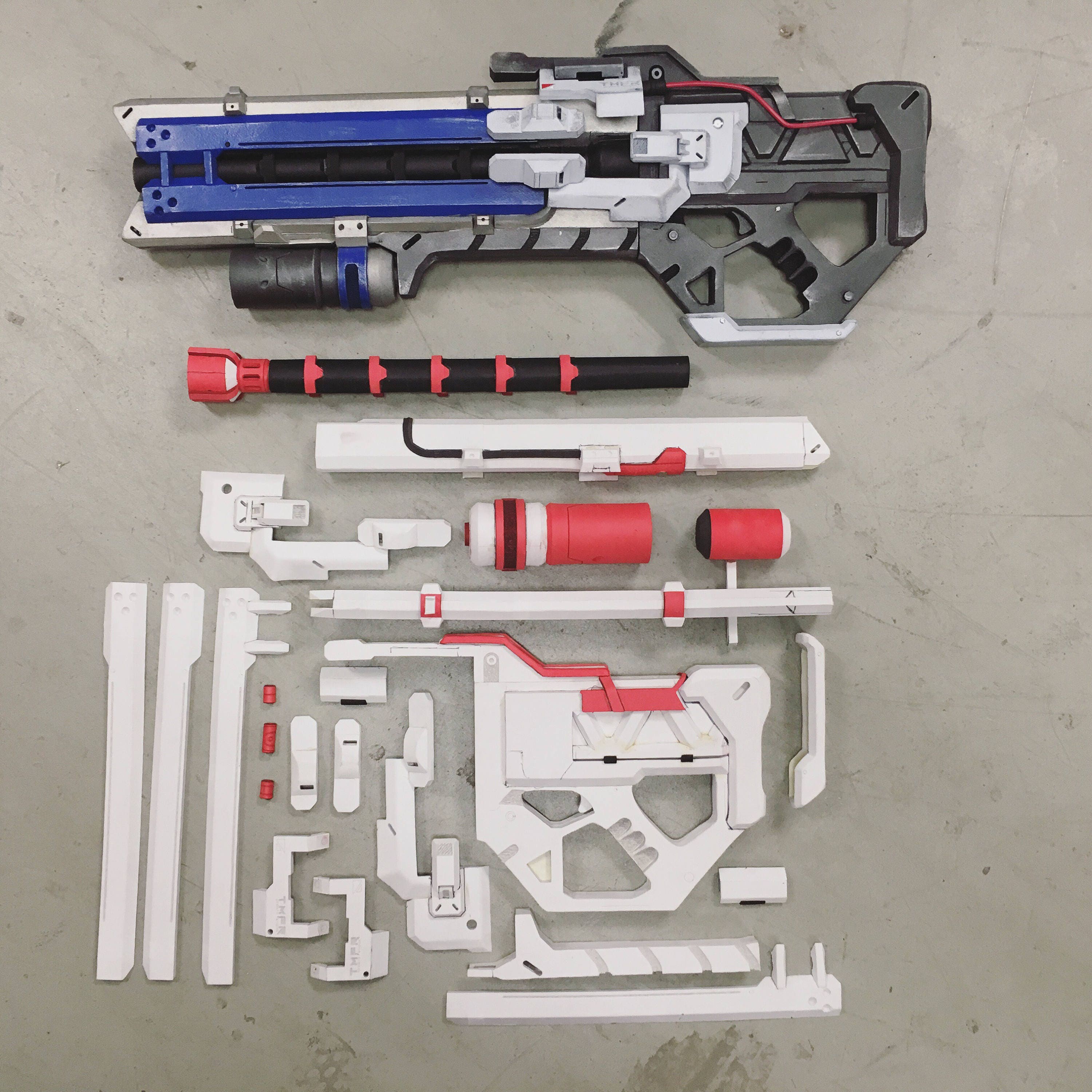 Overwatch Soldier 76 Heavy Pulse Rifle DIY Kit 2.0 Cosplay - Etsy UK