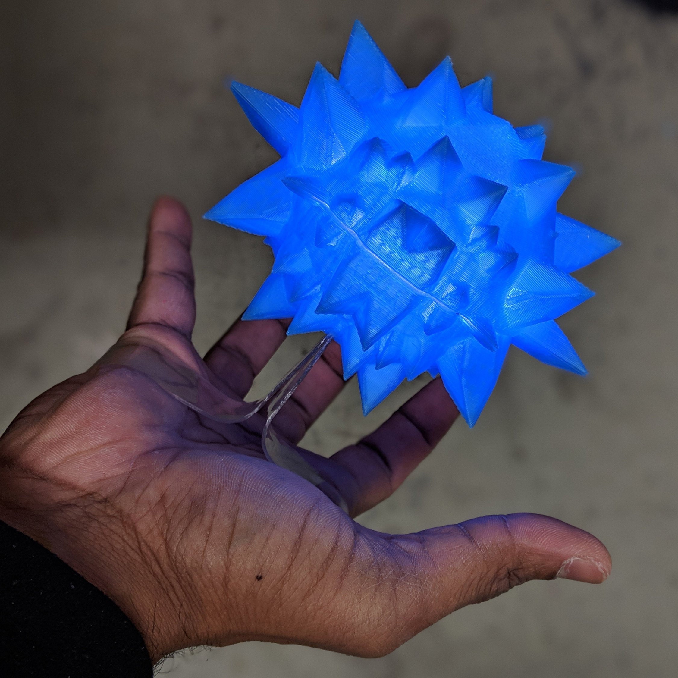 LED Floating Ice / Explosion Ball Prop cosplay costume | Etsy