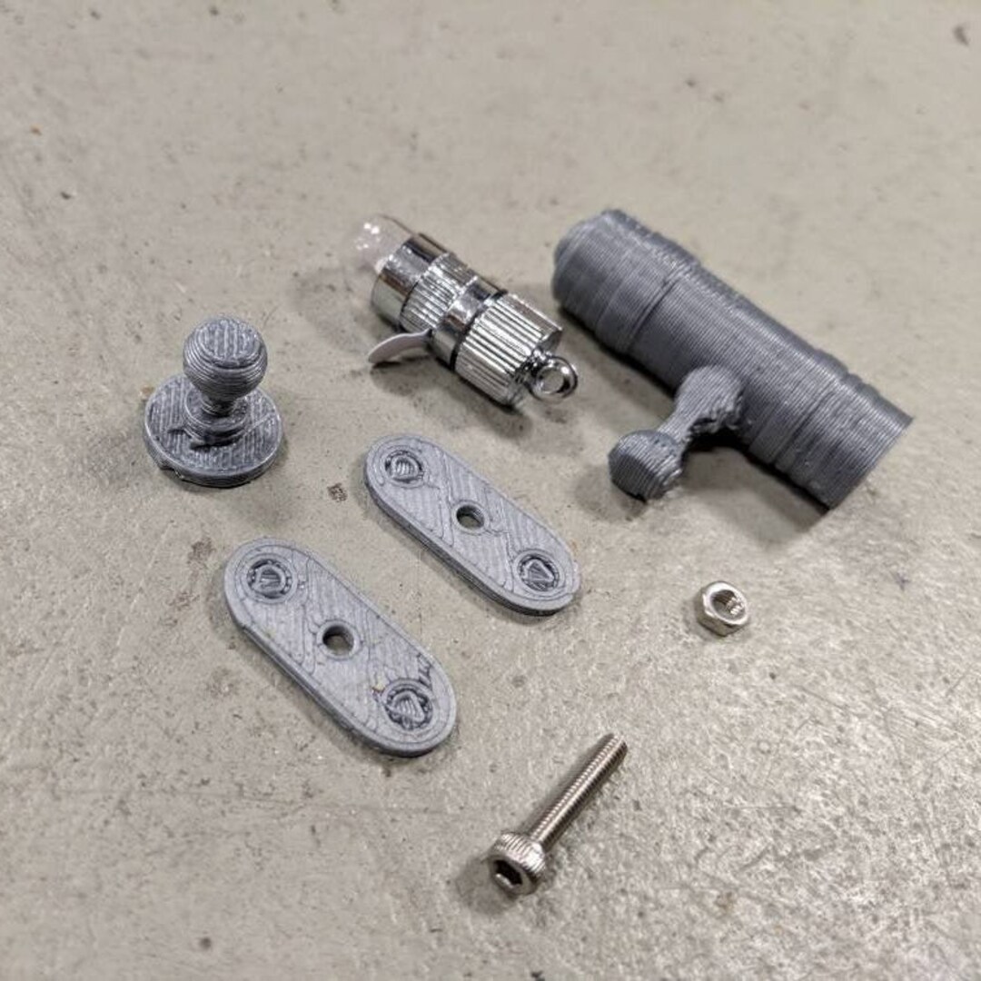 Desert Heroine TFA 3d Printed Light Clip DIY Kit ( Comiccon, Cosplay ...