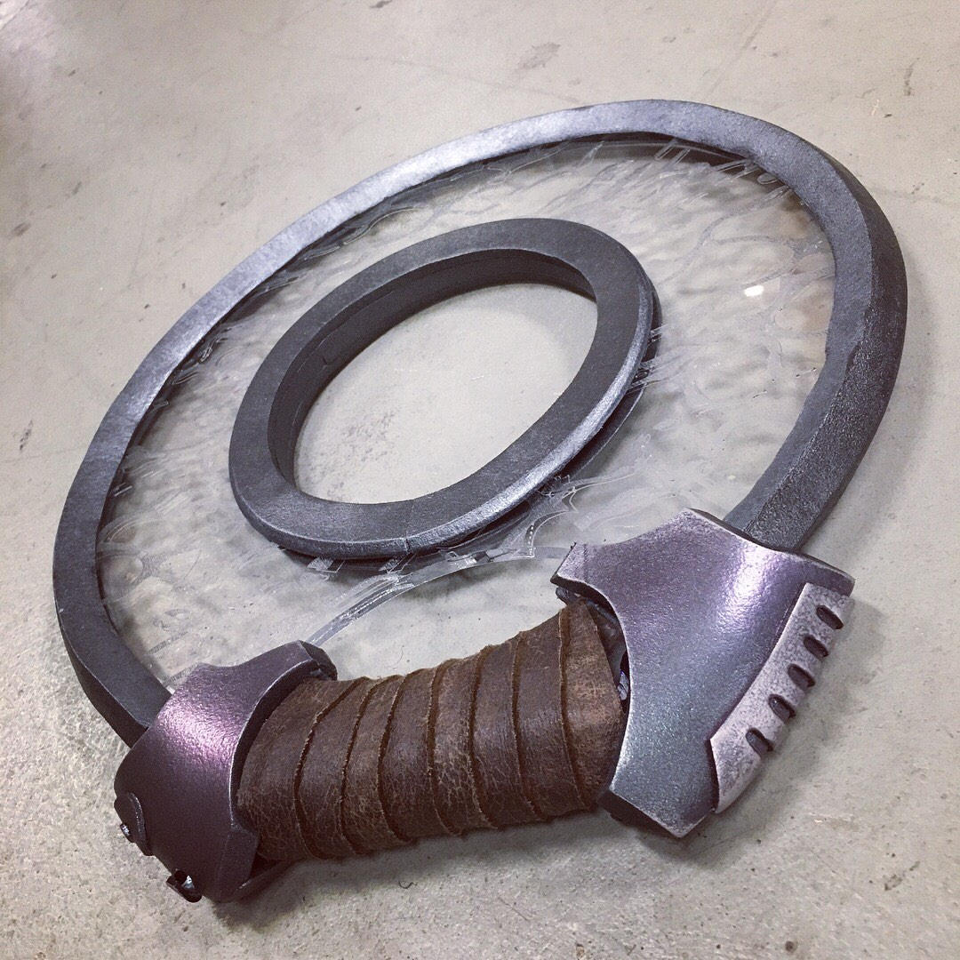 Nakia LED Vibranium Chakram weapon black | Etsy