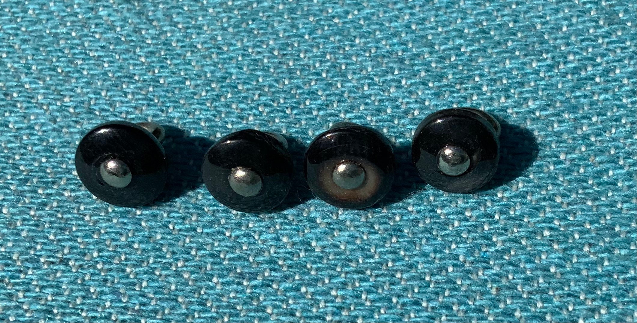 Shoe Boot Buttons Antique Black Pearl Shoe Boot Buttons 25 Pieces Metal ...