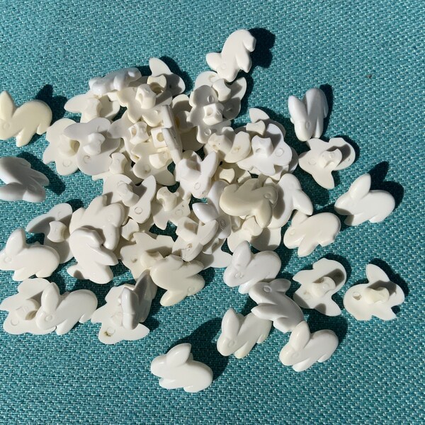 Bunny Rabbit Button - Etsy