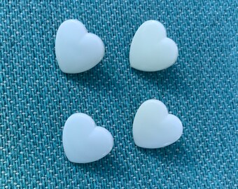 Tiny Heart Buttons - Etsy