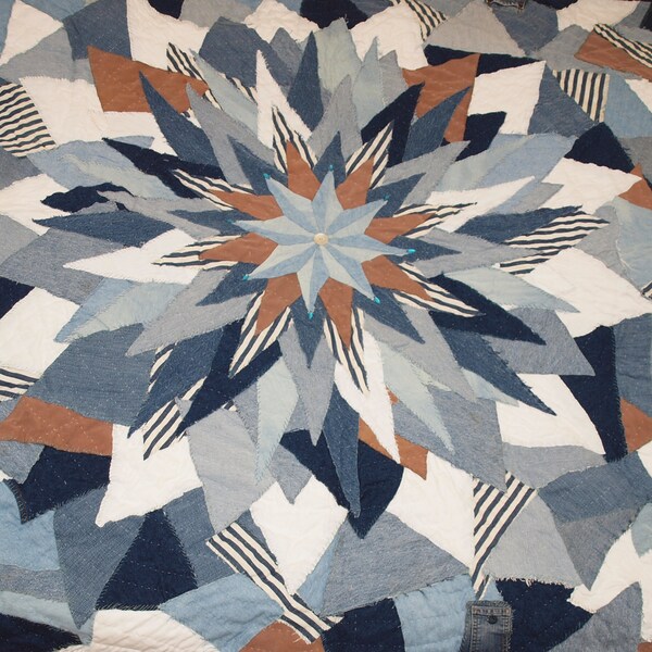 Denim Quilt Pattern - Etsy