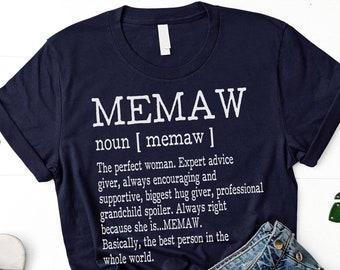 Funny Memaw Gift - Etsy