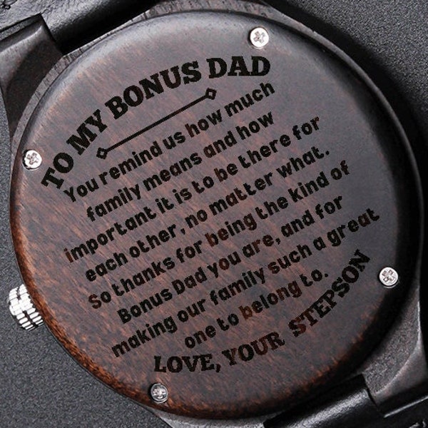 To My Bonus Dad - Etsy