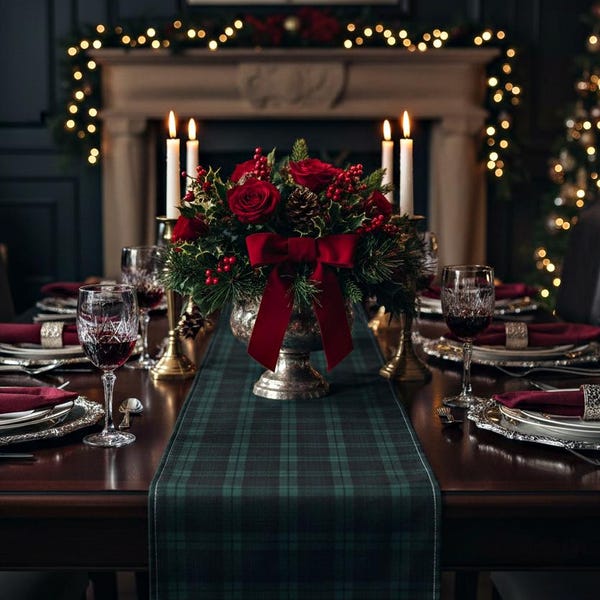 Tartan Plaid Tablecloth - Etsy