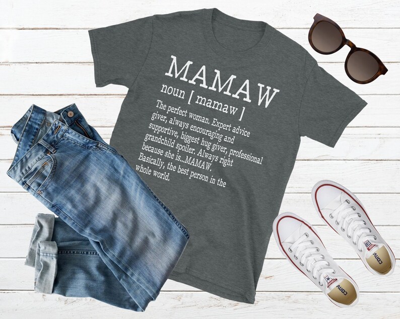 Mamaw Definition Shirt Funny Mamaw T-shirt Personalized - Etsy