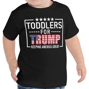 Toddlers for Trump Shirt Future Voters for Trump Kids for Trump T-shirt ...
