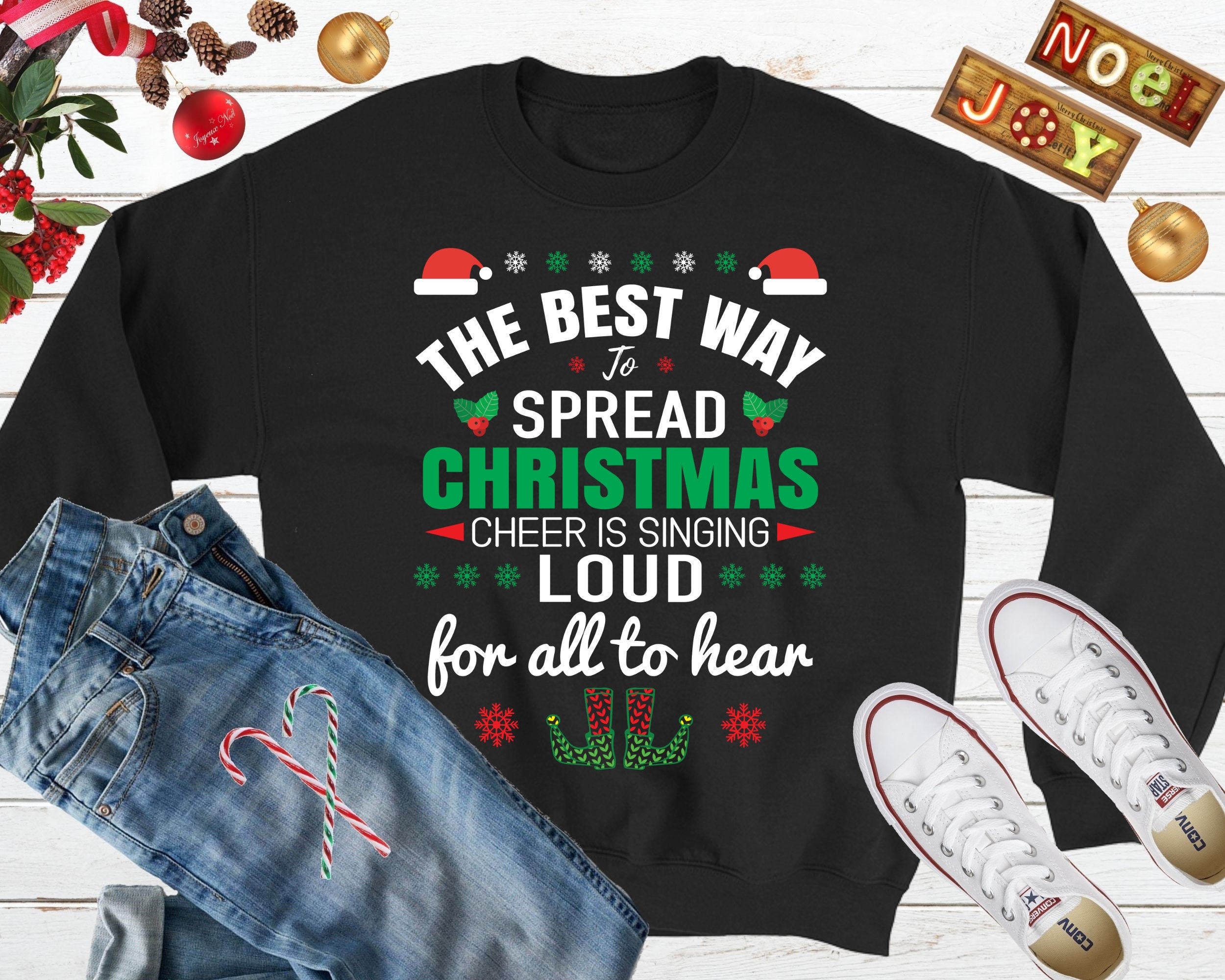The Best Way to Spread Christmas Cheer is Singing Loud for All to Hear ...