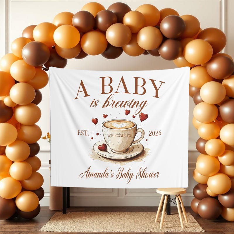 Coffee Baby Shower - Etsy