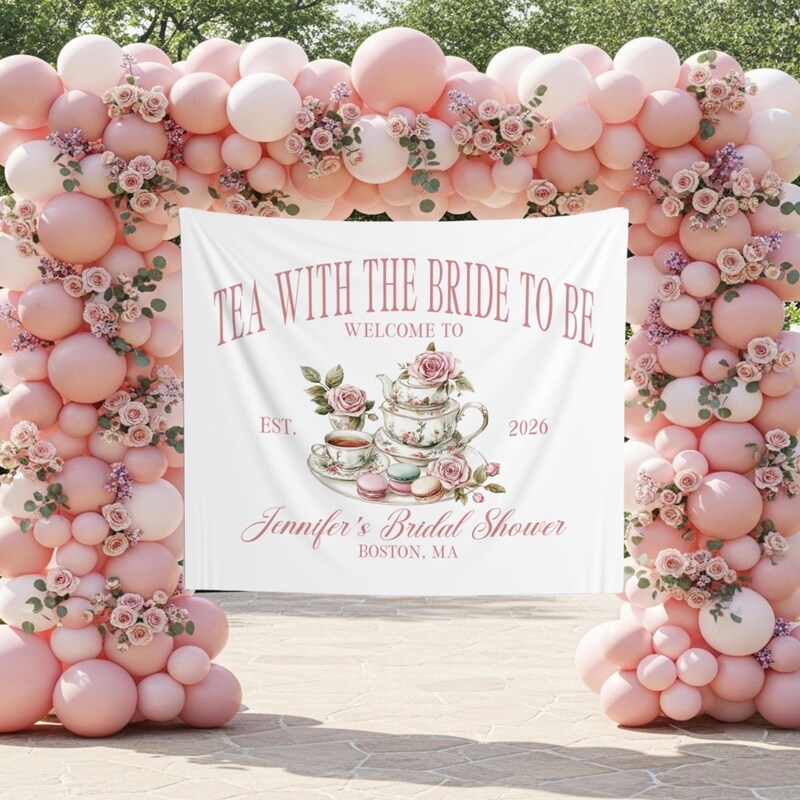 Tea Party Banner - Etsy