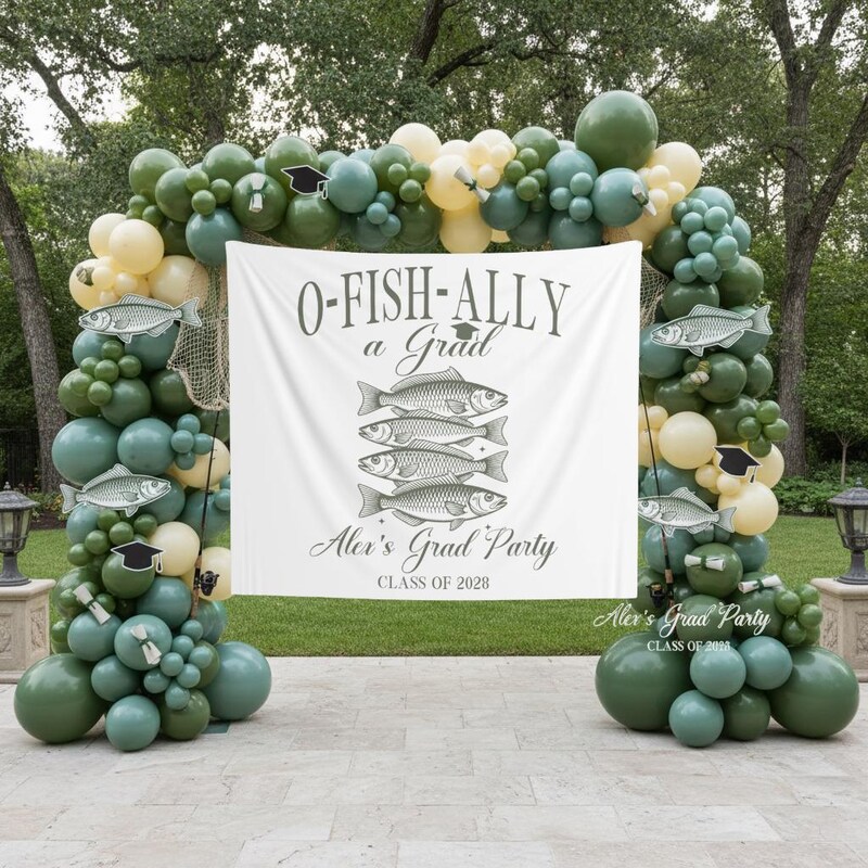 Fishing Themed Graduation Party - Etsy