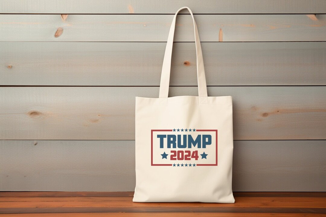 Trump 2024 Cotton Canvas Tote Bag Donald Trump 2024 Election Campaign ...